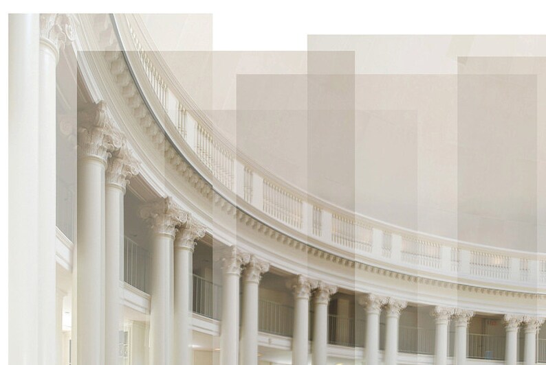 University of Virginia Rotunda - Photograph, Panorama, Campus ...