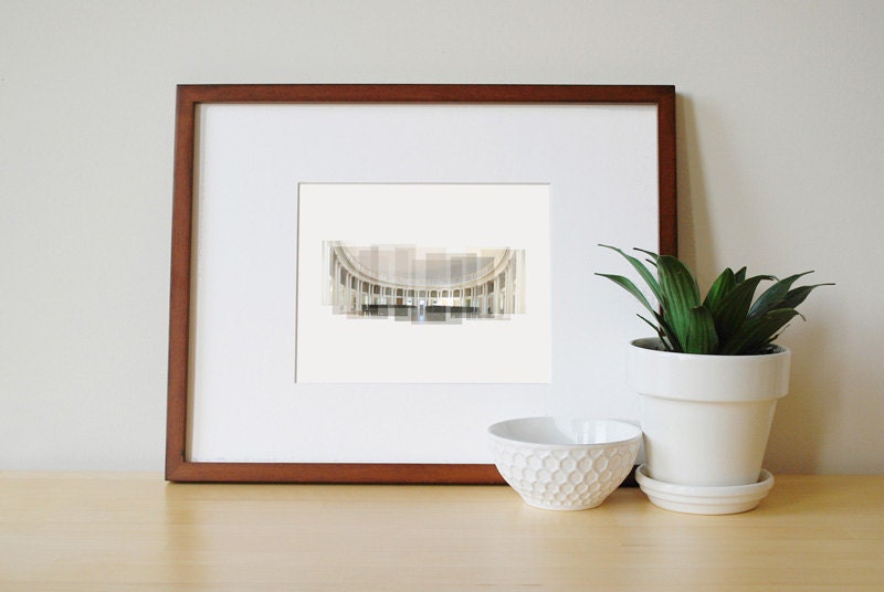 University of Virginia Rotunda - Photograph, Panorama, Campus ...