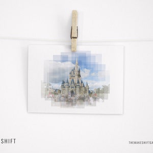 Magic Kingdom | Disney World Notecard • Disney Greeting Card, Disney ...