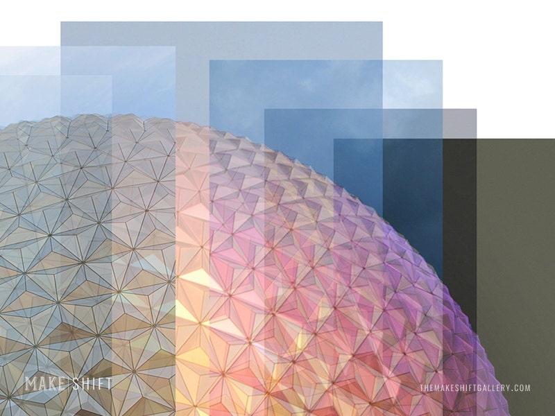 Spaceship Earth Epcot Print Disney World Disney Wall Art | Etsy