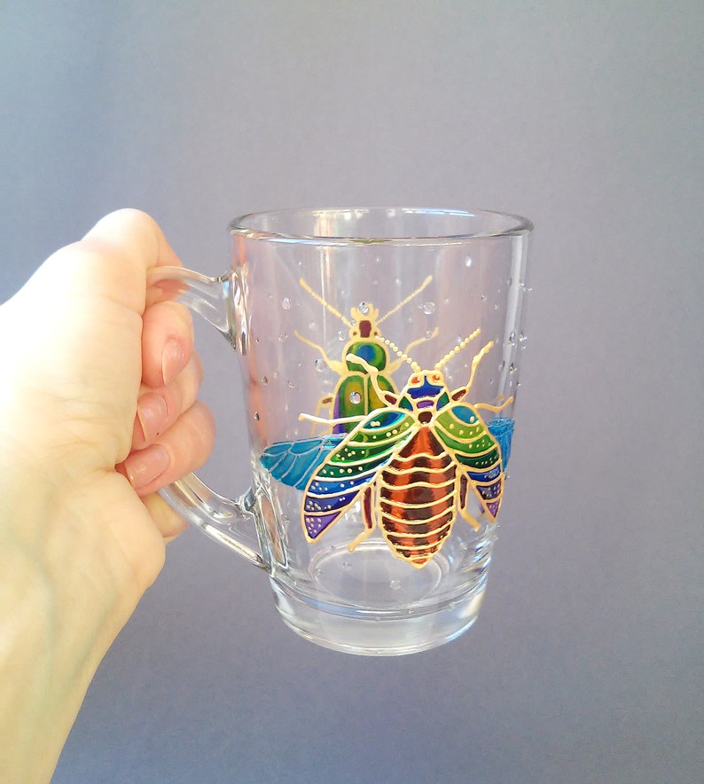 Insect coffee mug Gardeners Mug Beetles Mug Bugs mug Insect | Etsy