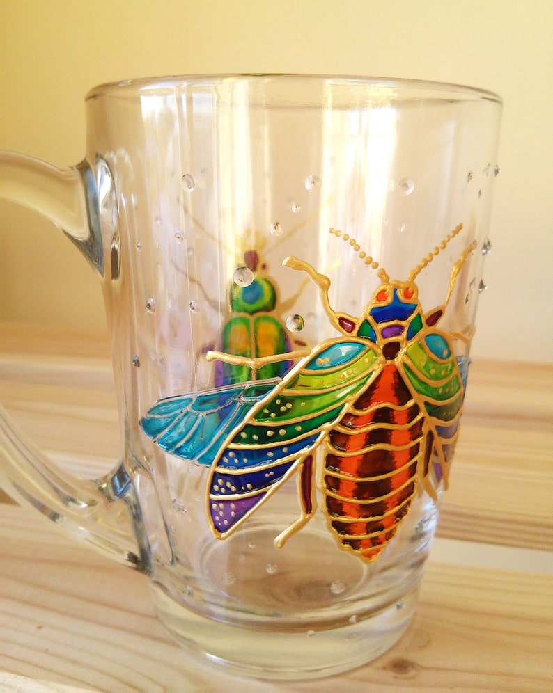 Insect coffee mug Gardeners Mug Beetles Mug Bugs mug Insect | Etsy