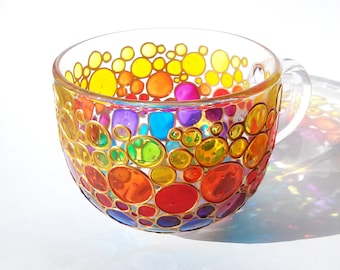 Llama-corns Poop Rainbows Too 17oz Large Latte Mug Cup - Etsy