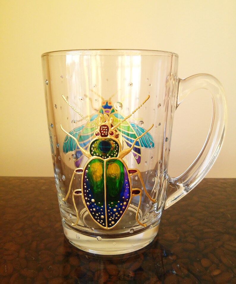 Insect coffee mug Gardeners Mug Beetles Mug Bugs mug Insect | Etsy