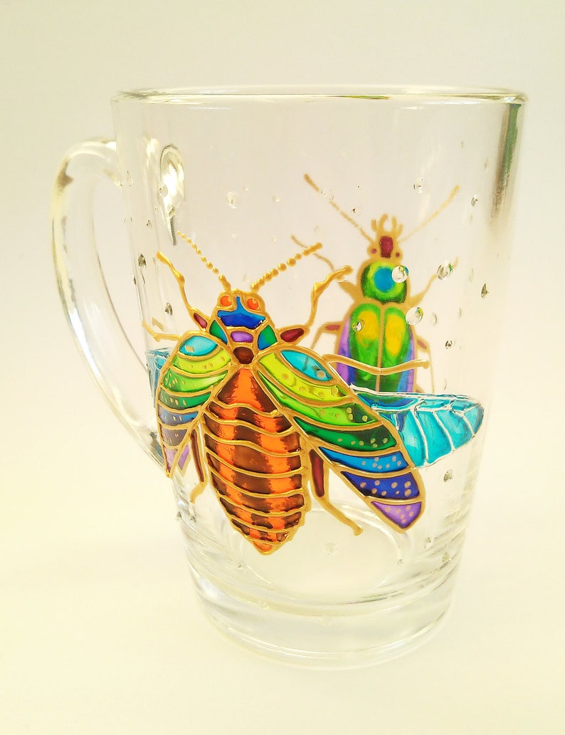 Insect coffee mug Gardeners Mug Beetles Mug Bugs mug Insect | Etsy