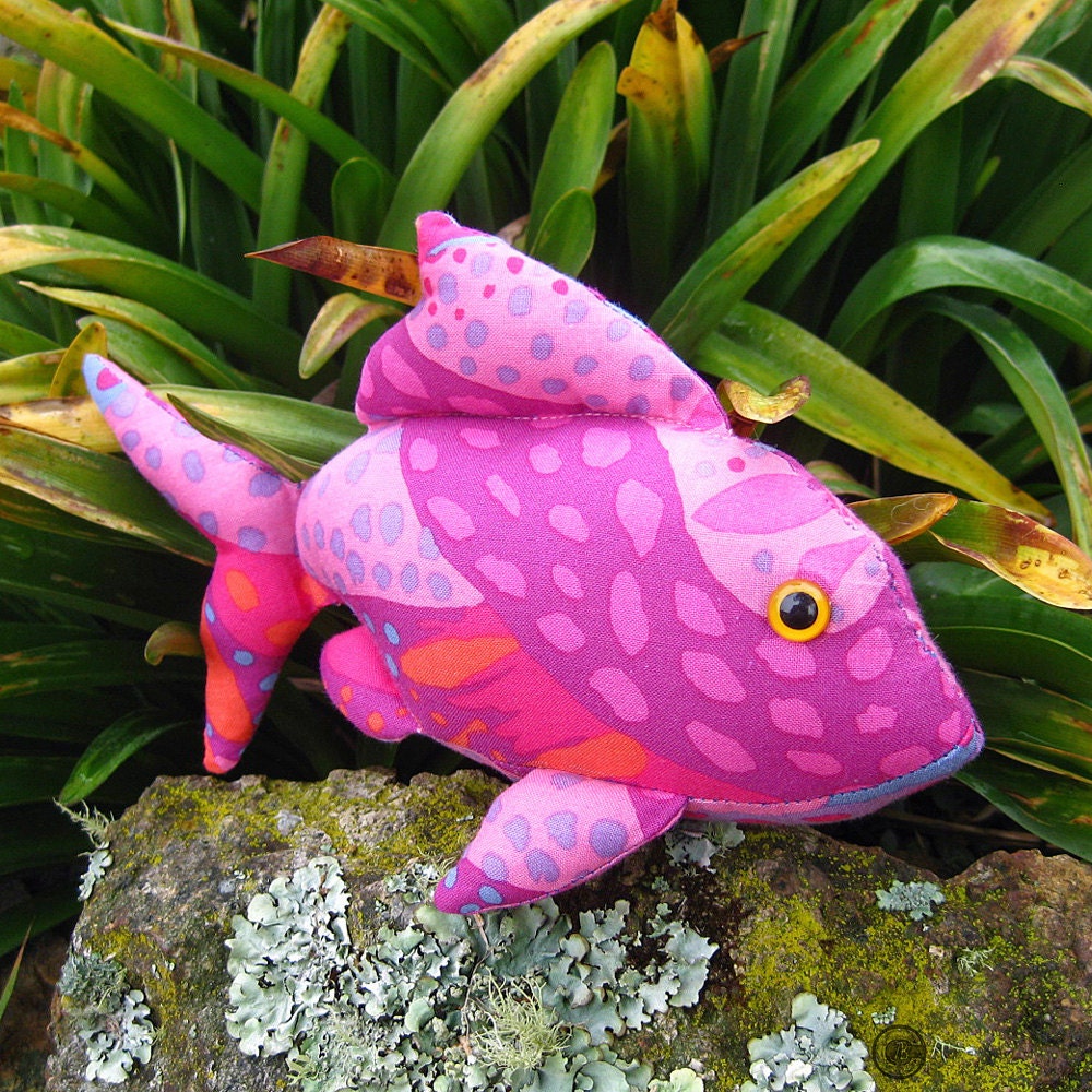 Sewing Pattern PDF Fingerpocketfish1 "this Little Fishy" Puppet Style ...