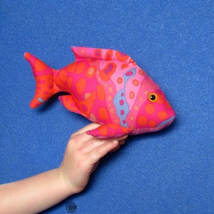 Sewing Pattern PDF Finger Pocket Fish "net All 3" Puppet Style Action ...