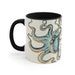 Light Teal Eggshell Octopus Kraken Tentacles Accent Mug - Etsy