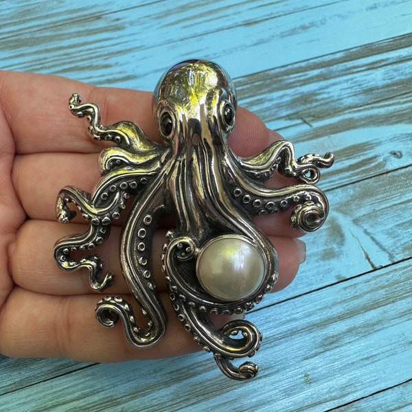 Octopus Pearl Jewelry - Etsy