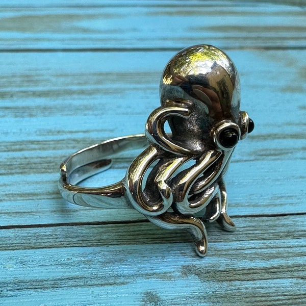 Octopus Ring - Etsy