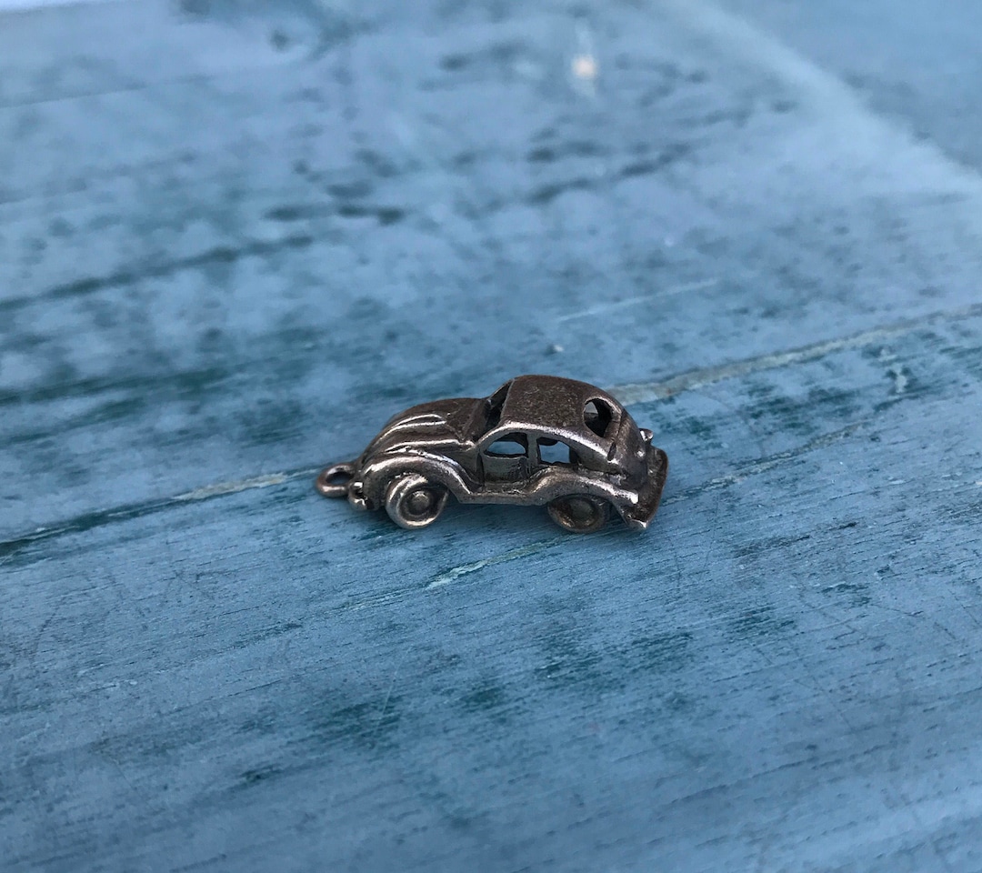 Sterling Silver Old Fashion Car Vehicle Charm Pendant 3.1g - Etsy
