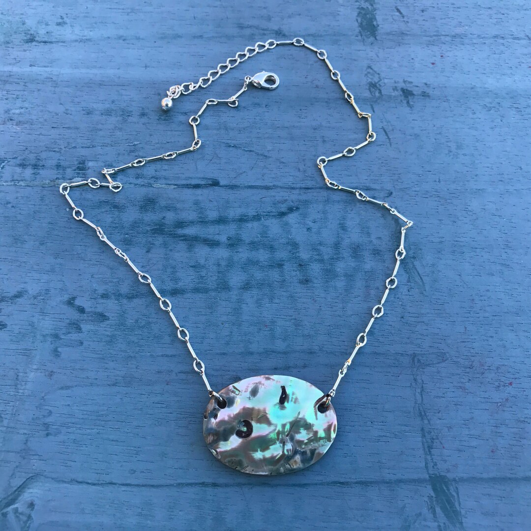 18 Navajo Abalone Shell Sterling Silver Southwestern Native American ...