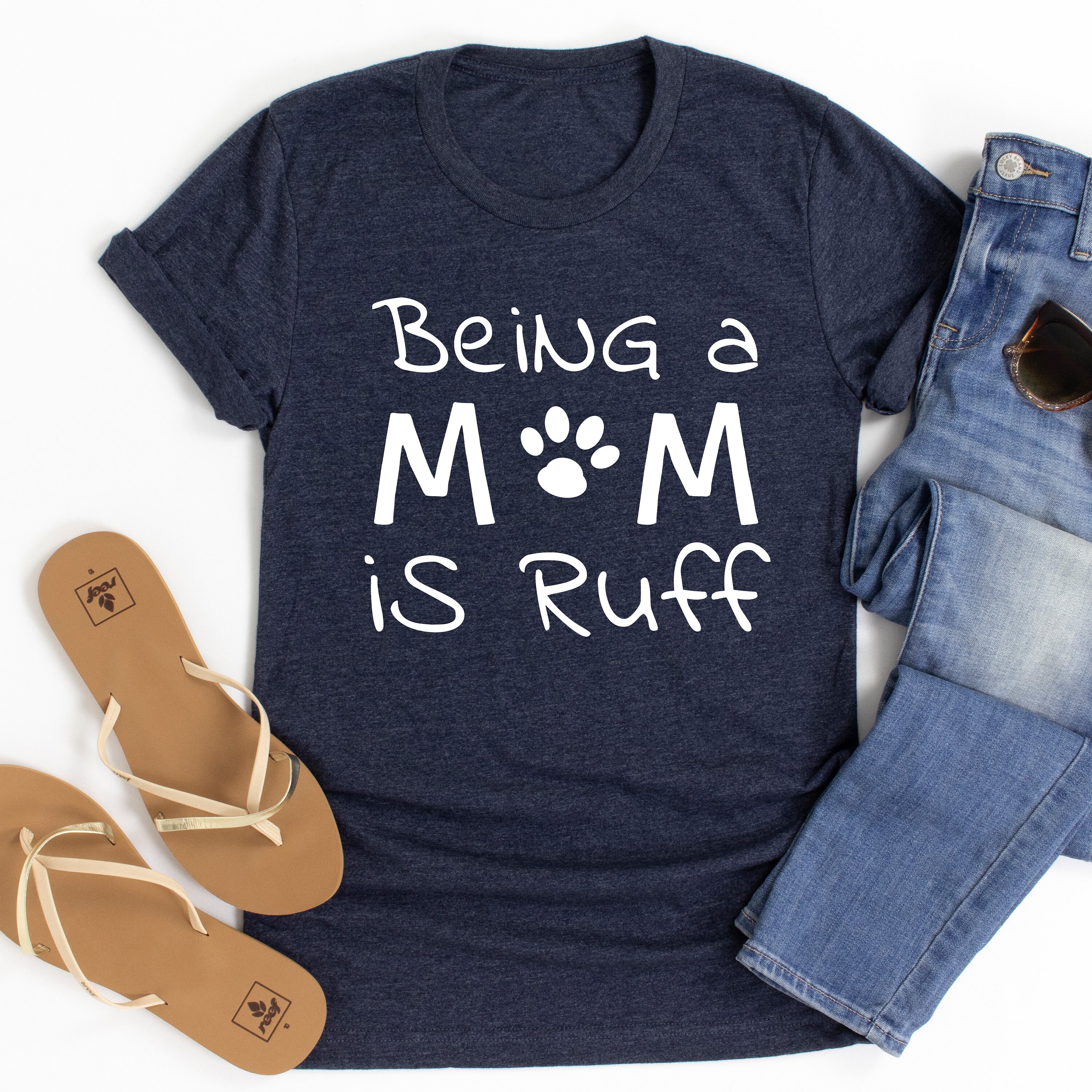 Womens Funny Dog Mom T Shirt Funny Girls Dog Lover Tshirt | Etsy