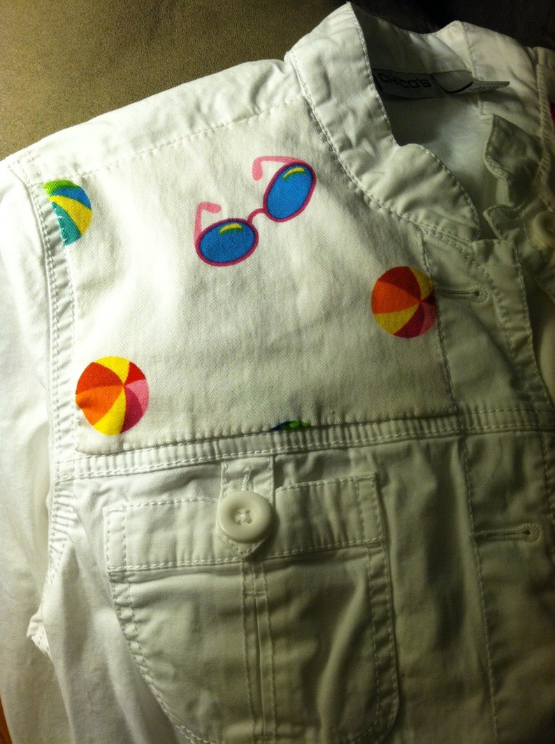 Beachy Chico's Jacket - Etsy