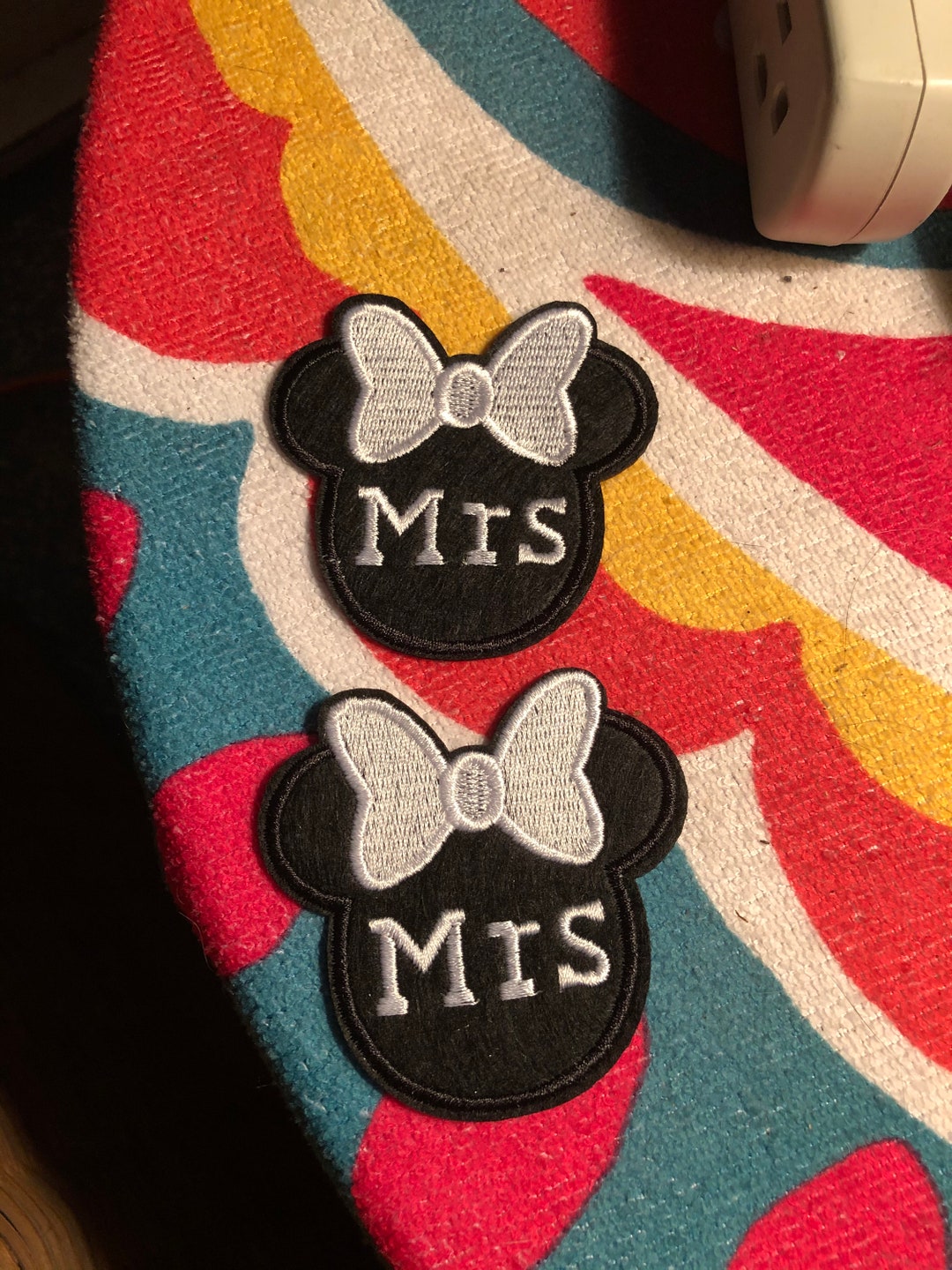 Mrs Embroidered Patch - Etsy