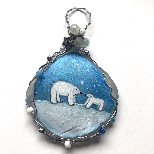 Hand Painted Bear - Etsy