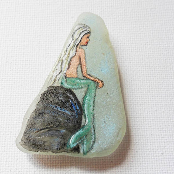 Mermaid Painted Rocks - Etsy