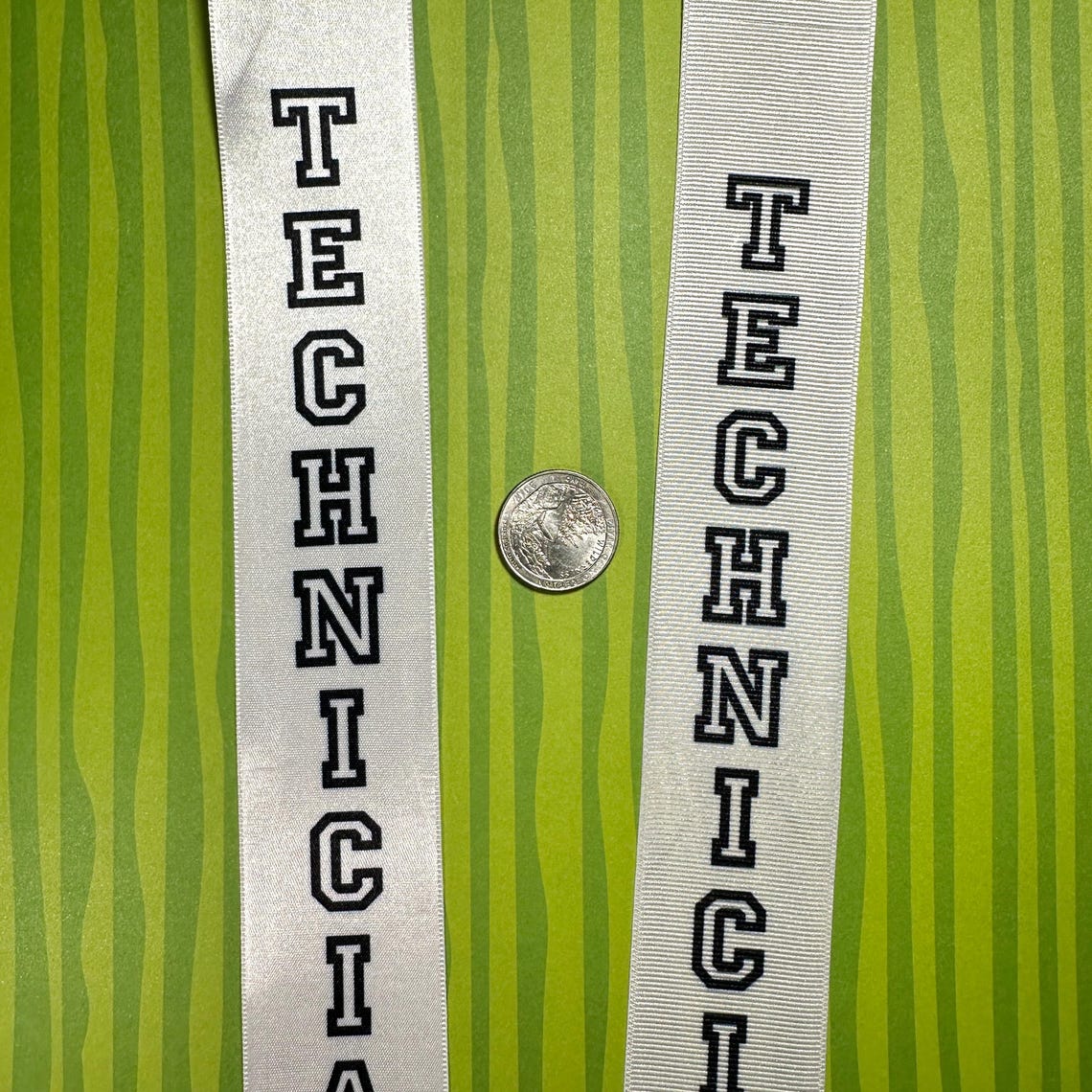 Technician Homecoming Ribbon, 1-1/2" Width, Senior Graduation, Football ...