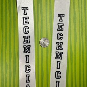 Technician Homecoming Ribbon, 1-1/2" Width, Senior Graduation, Football ...