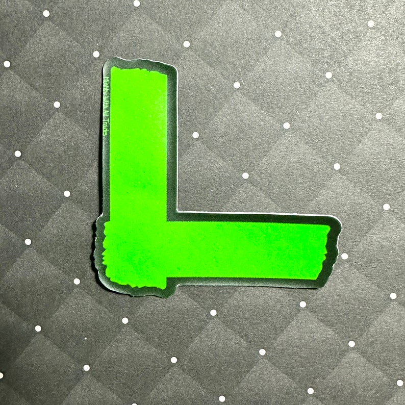 Neon Spike Tape Sticker, Theatre Stickers, Water Bottle Stickers ...