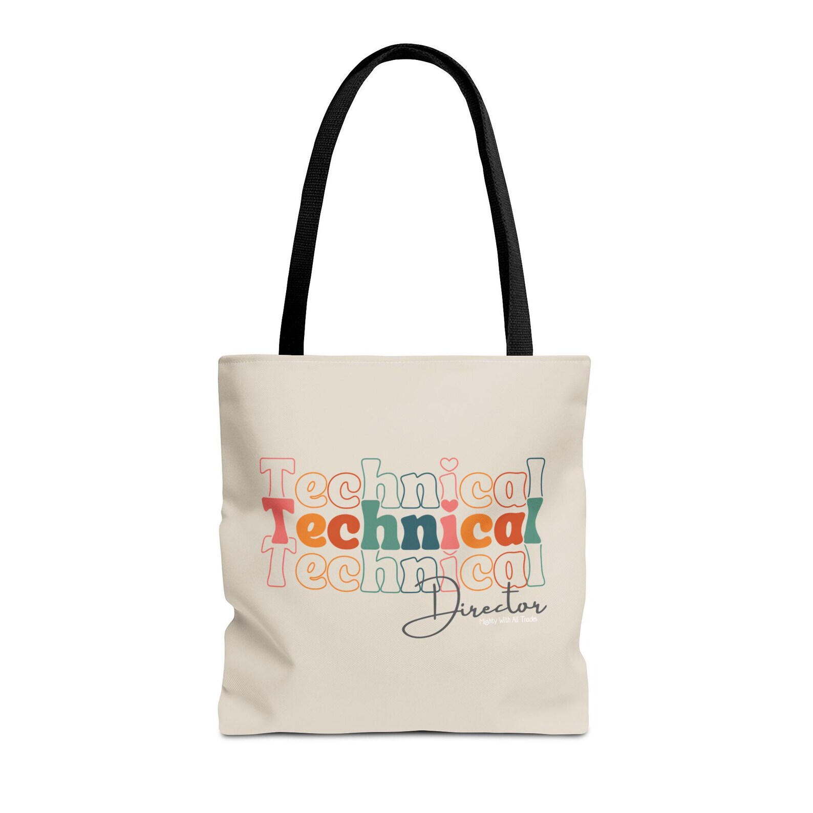 Technical Director Tri-font Tote Bag, Stage Manager Gift, Technician ...