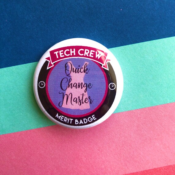 Quick Change Master Merit Badge 1-1/2 Pin Back Button - Etsy