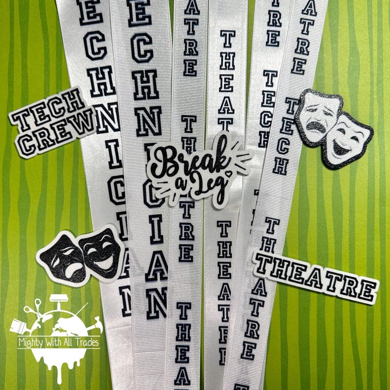 Technician Homecoming Ribbon, 1-1/2" Width, Senior Graduation, Football ...