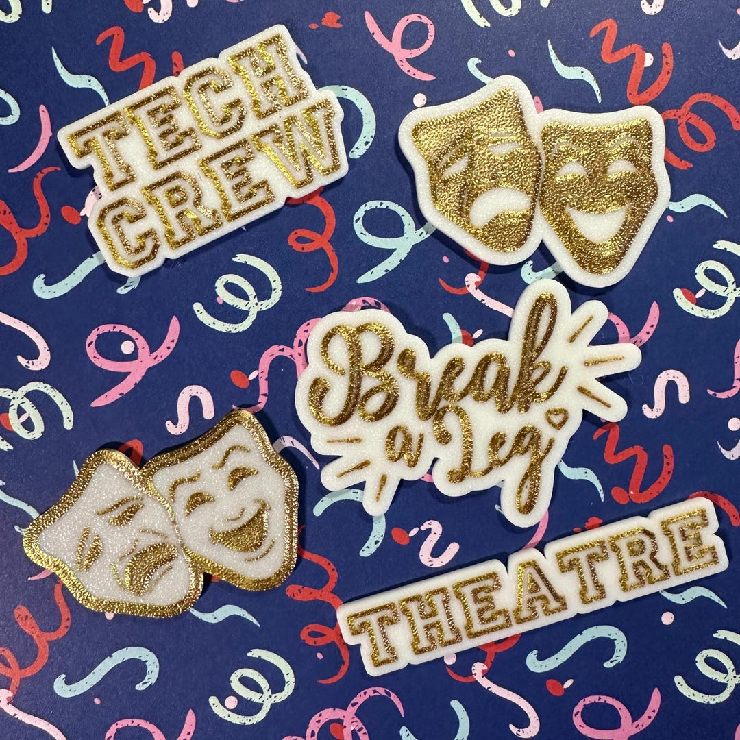 Theatre Homecoming Trinkets, GOLD, Drama Trinkets, Senior Homecoming ...