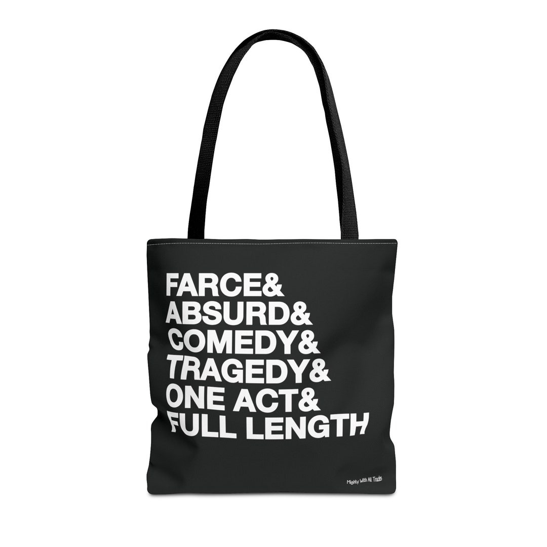 Script Genres Tote Bag, Drama Teacher Gifts, Theatre Director, Play ...