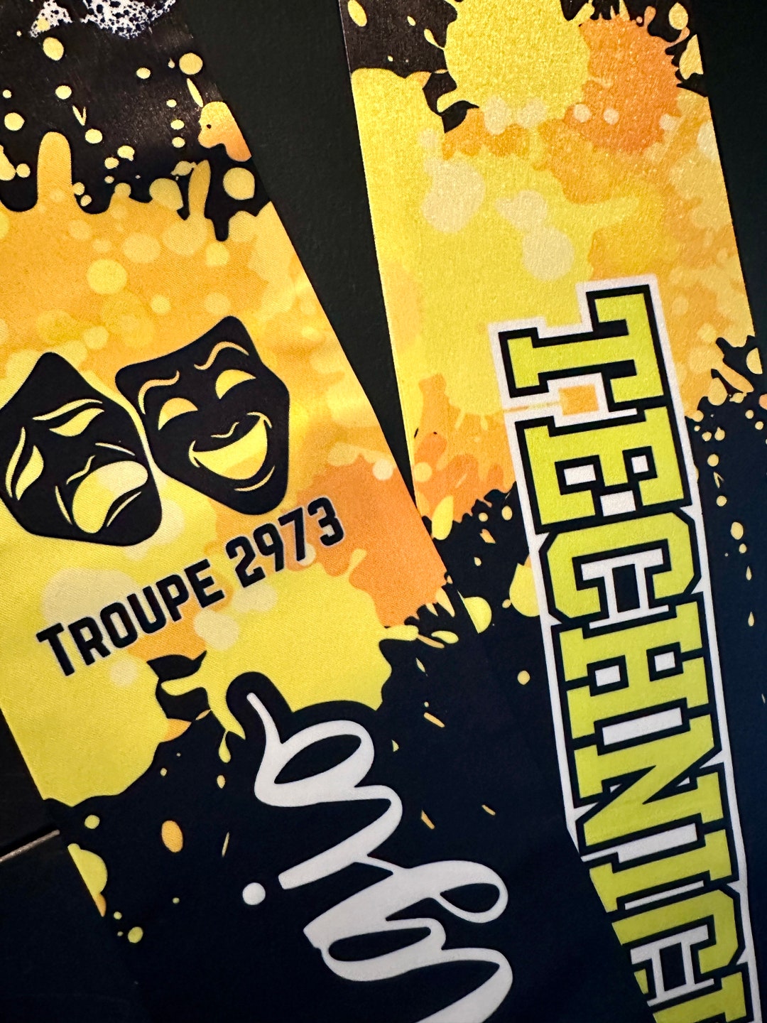 Custom Theatre Graduation Stole, 70", Technical Theatre Technician ...