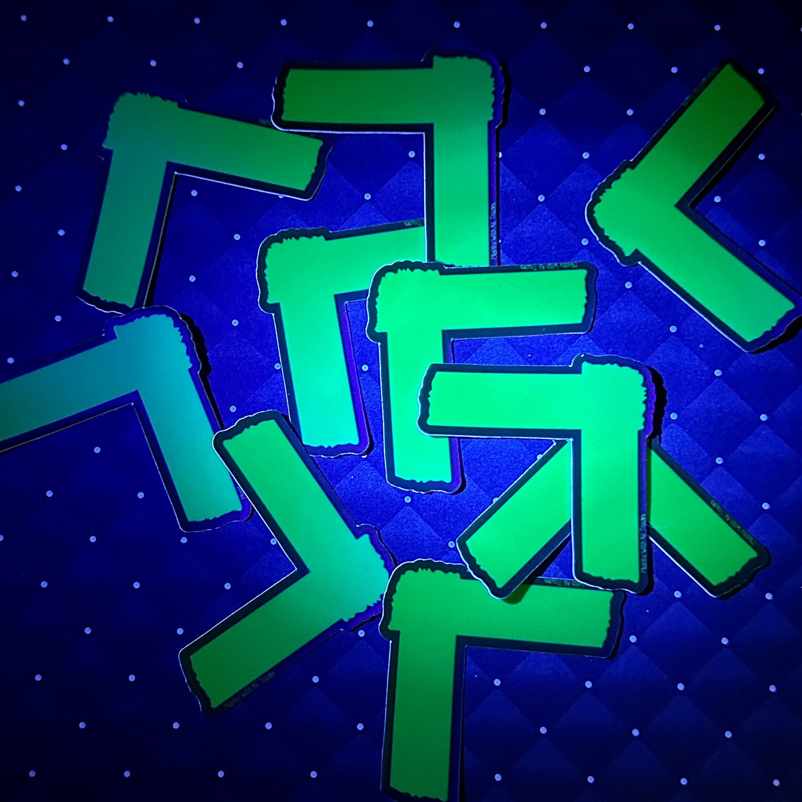 Neon Spike Tape Sticker, Theatre Stickers, Water Bottle Stickers ...