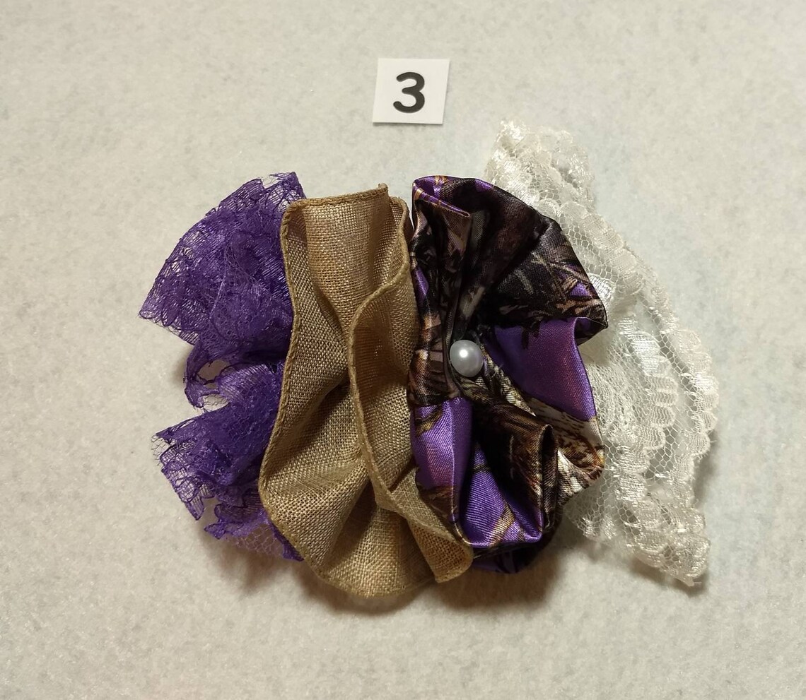 New Hair Clips. Made With Your Favorite Camo Colors Lace and - Etsy