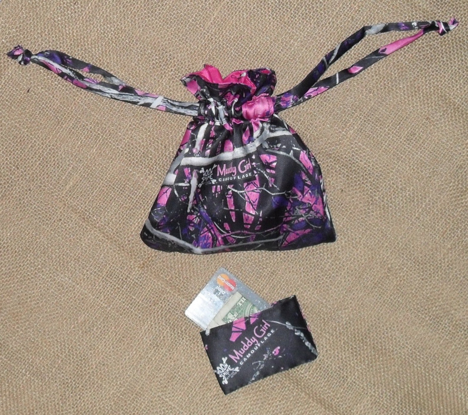 String Bags With Extra Pouch Looking for Brides Maid Gifts or - Etsy