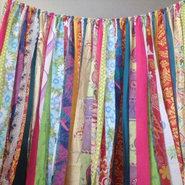 Gypsy Rag Curtains - Etsy
