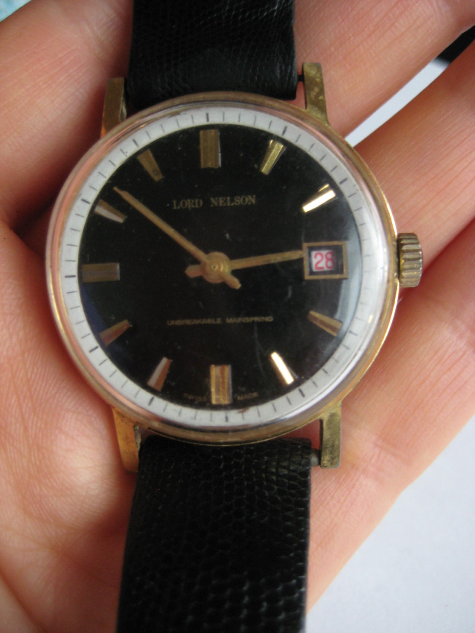 Lord Nelson Swiss Dust-sealed Men's Watch - Etsy