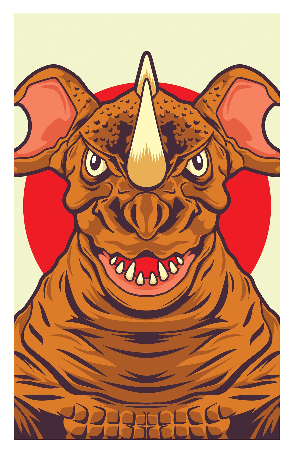 Baragon 11x17 Print - Etsy