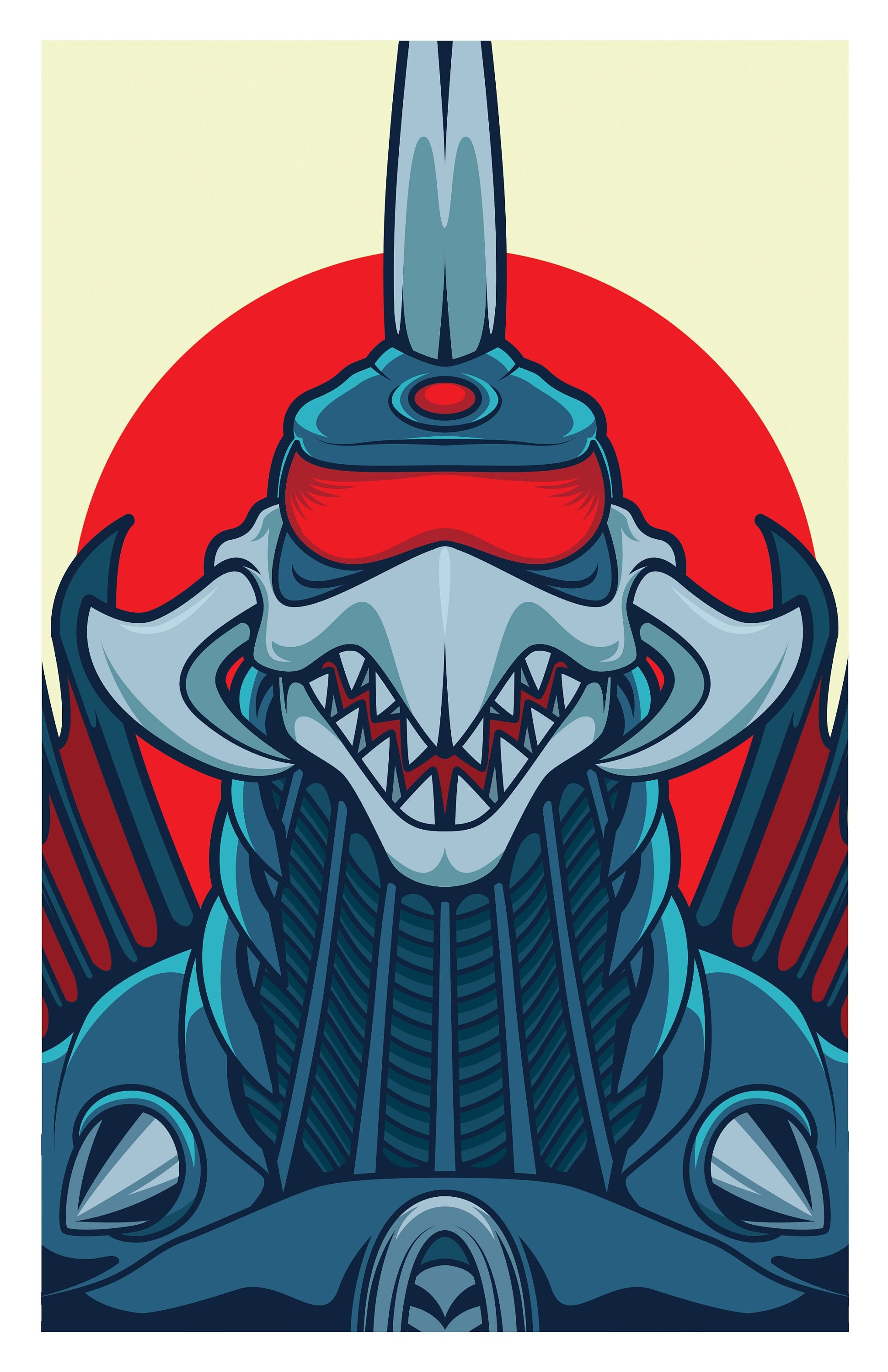 Final Wars Gigan 11x17 Print - Etsy