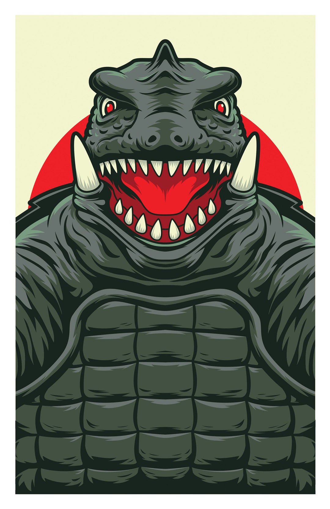 Gamera 11x17 Print - Etsy