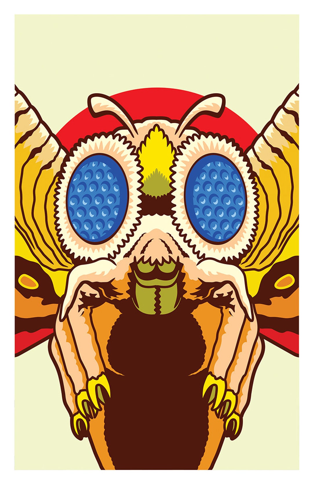 Mothra 11x17 Print - Etsy
