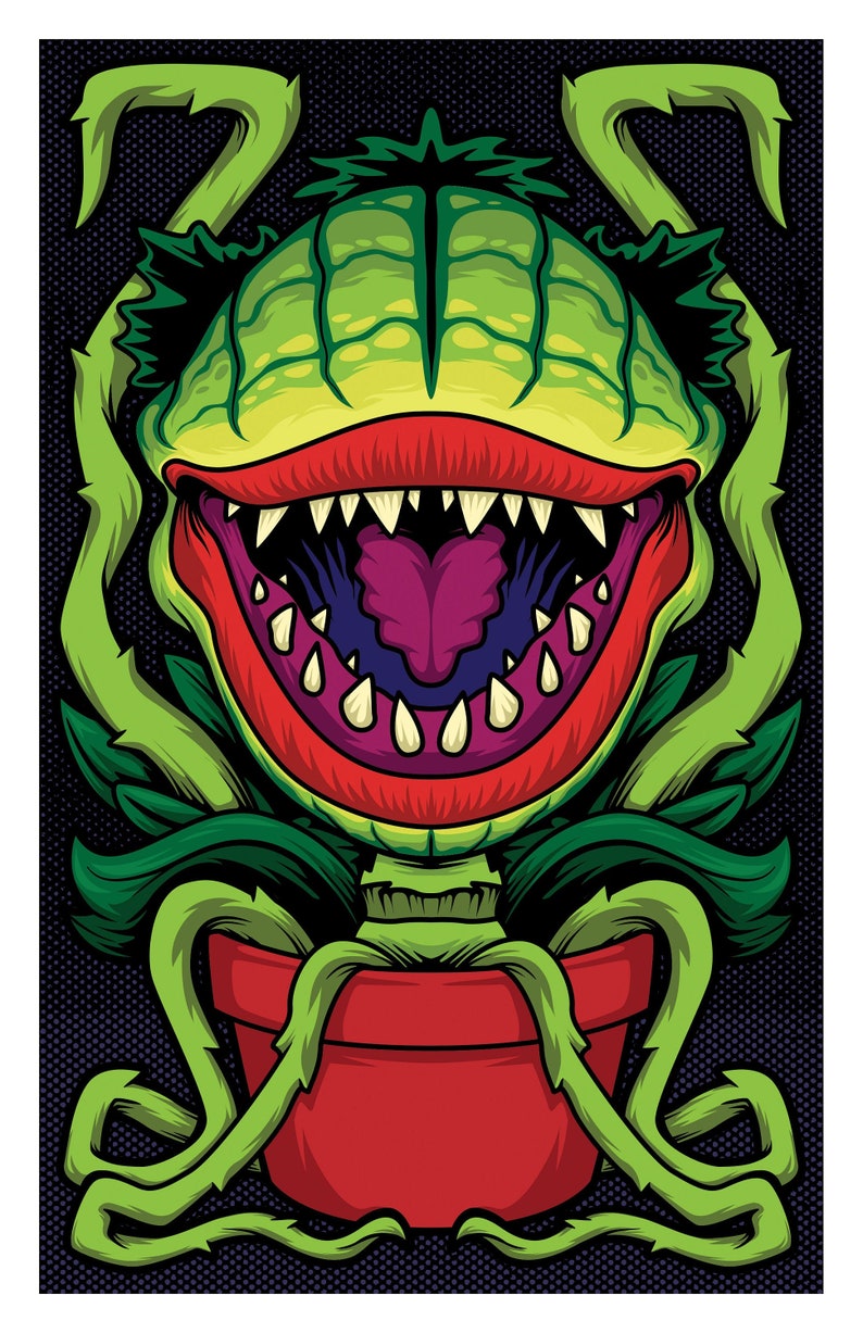 Audrey II 11x17 Print - Etsy