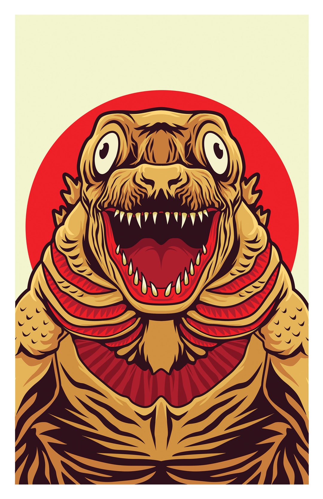 Shin Godzilla 2nd Form (kamatakun) 11x17 Print - Etsy