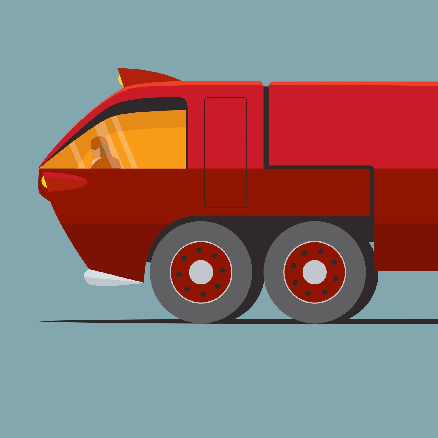 Mammoth Car 11x11 Print - Etsy