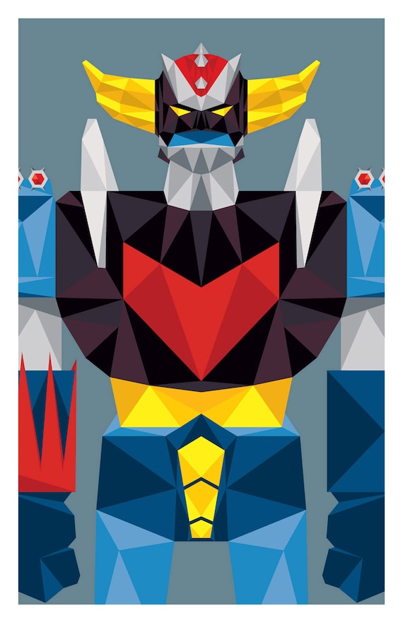 Grendizer Print 11x17 - Etsy