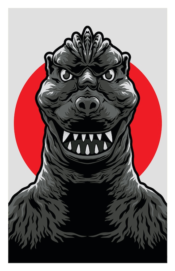 Dessin De Godzilla 1954 Godzilla 1954 Rainbow Brite Created On Craiyon