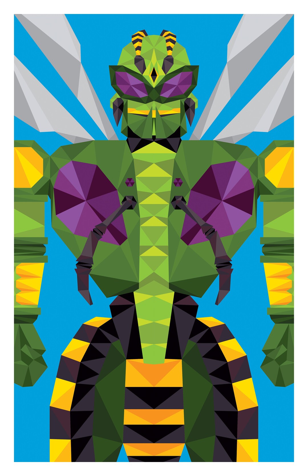 Waspinator Print 11x17 - Etsy