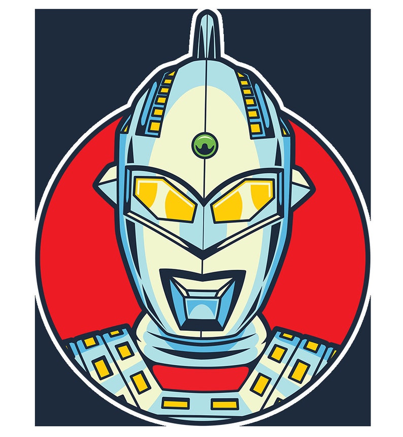 Tokusatsu Sticker Set 1: Ultraman Ultraseven Spectreman - Etsy
