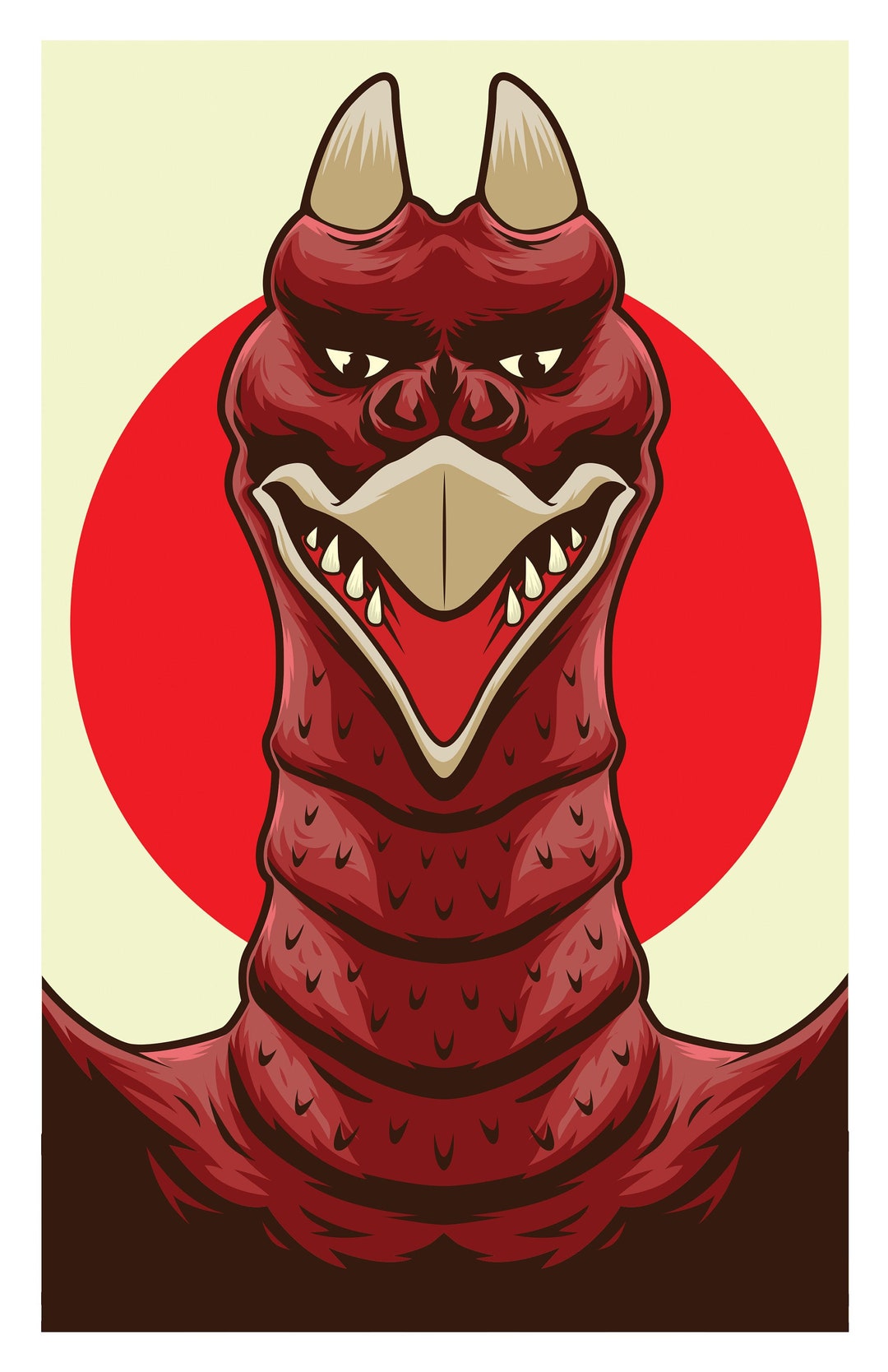 Rodan 11x17 Print - Etsy