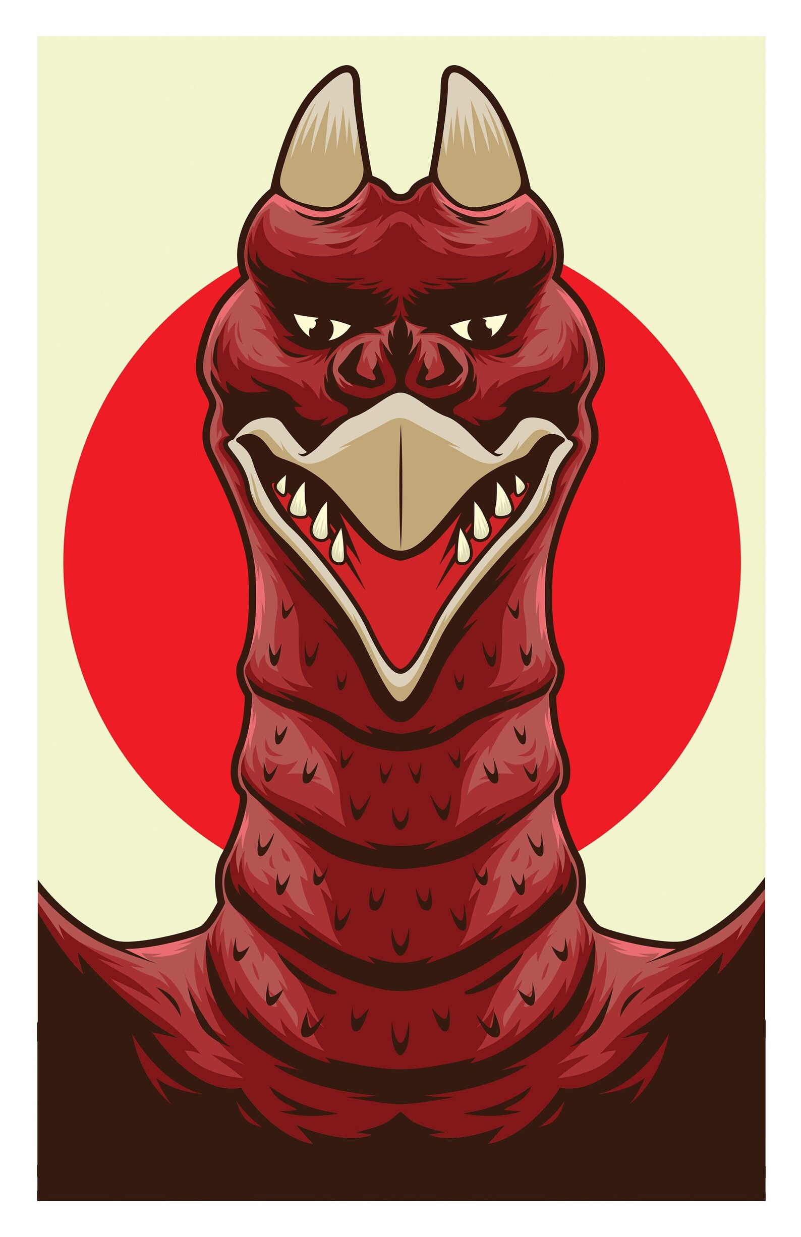 Rodan 11x17 Print - Etsy