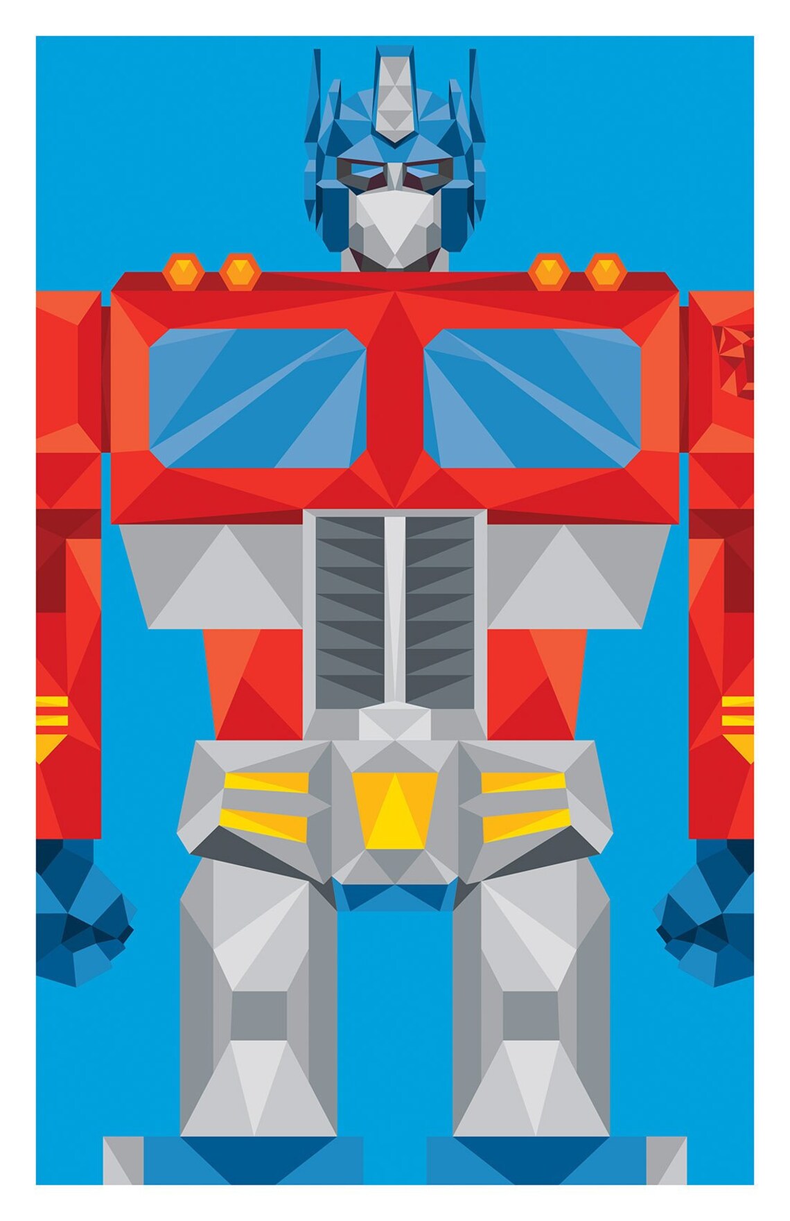 Optimus Prime Print 11x17 | Etsy