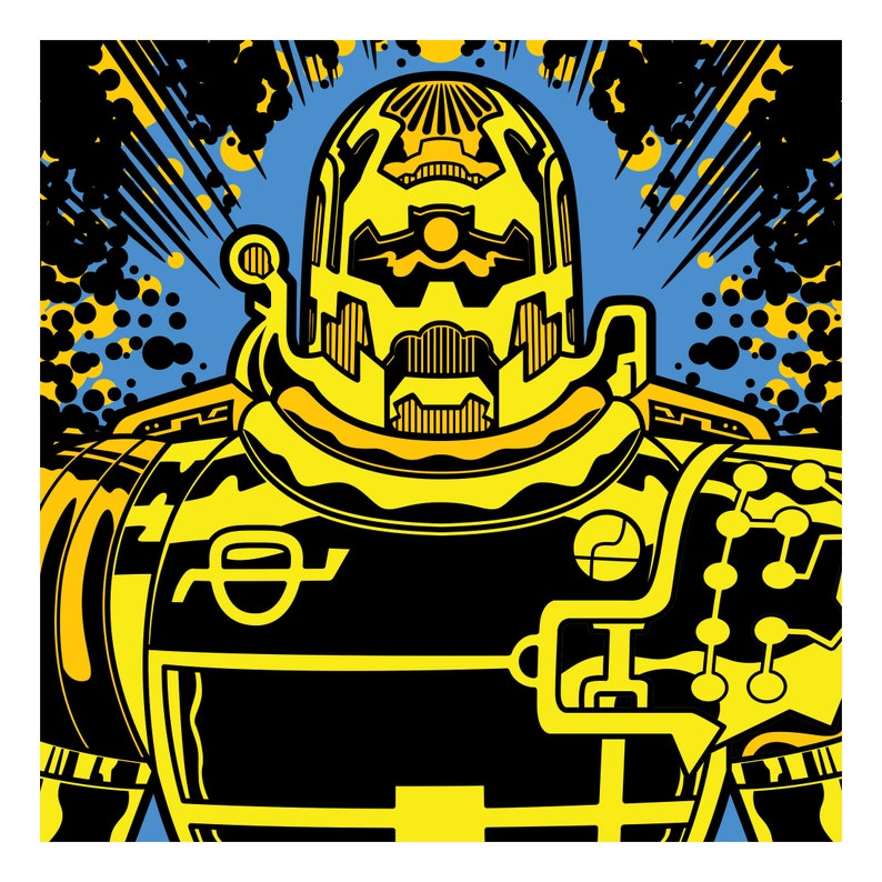 Celestials Gammenon the Gatherer 11x11 Print - Etsy